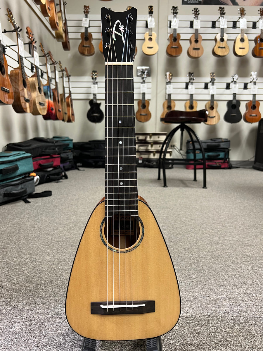 Romero Creations Solid Spruce/Mahogany Tiny Tenor 6 String Guitalele ...