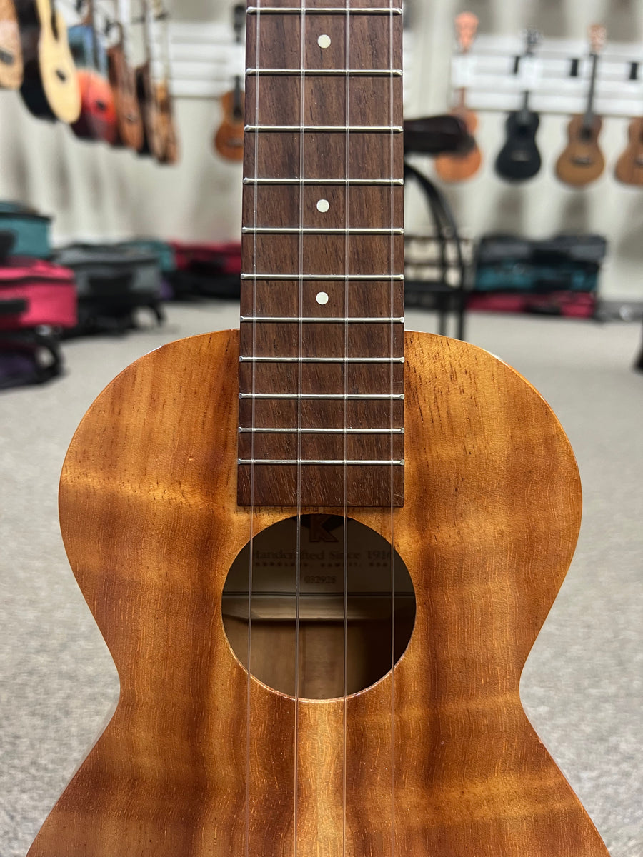 Kamaka HF-2 Solid Koa Concert Ukulele w/Case #1 - Pre-Loved - Aloha ...