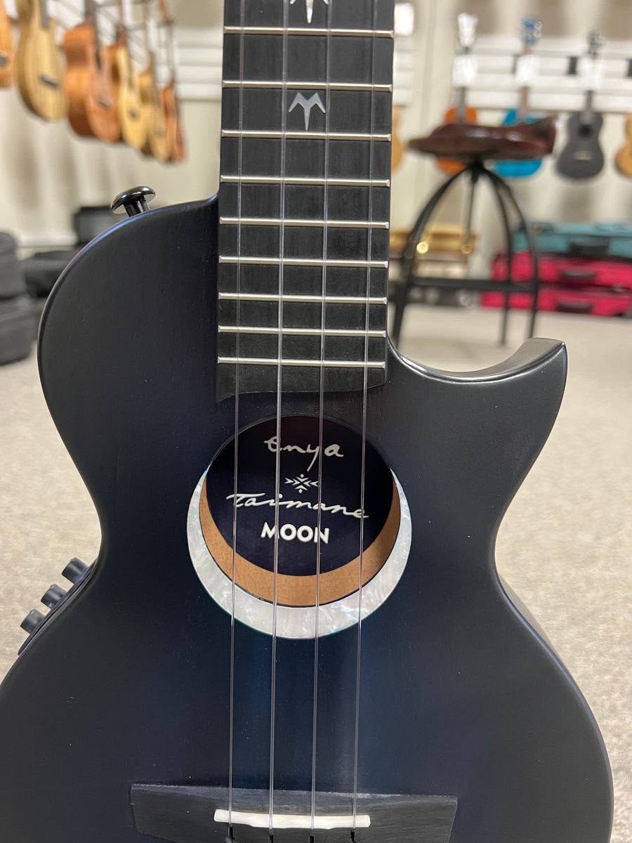 Enya Taimane Signature Moon Tenor Ukulele w/Case - Acoustic Plus - EUT ...