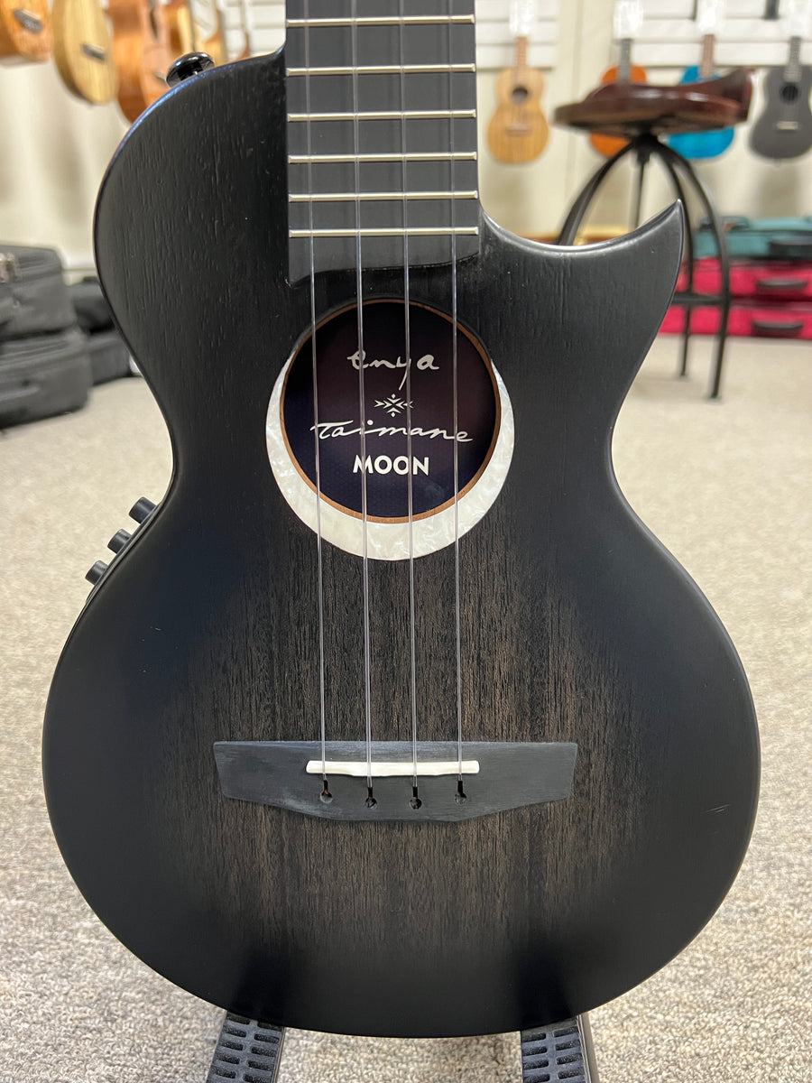 Enya Taimane Signature Moon Tenor Ukulele w/Case - Acoustic Plus - EUT ...