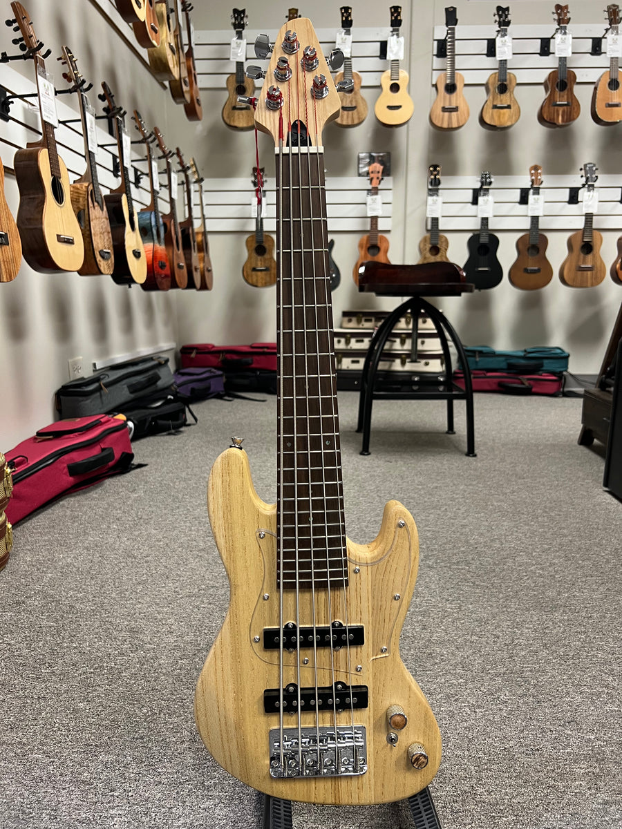 Tiny Boy Ash Body 5 String Solid Body Bass w/Case - TBJ-4500N Short ...