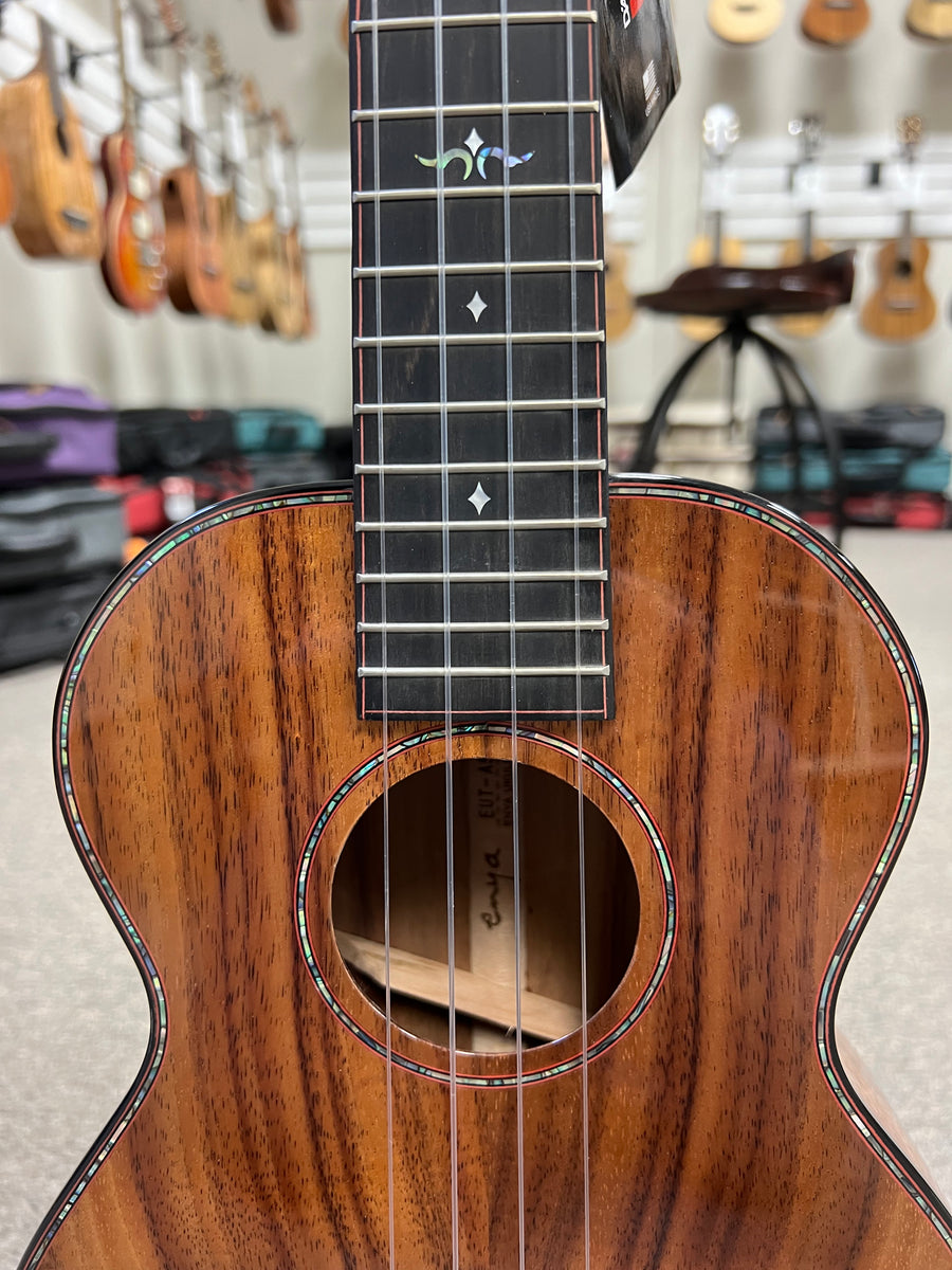 Enya EUT-A5 Solid Koa Tenor Ukulele w/Case - Aloha City Ukes