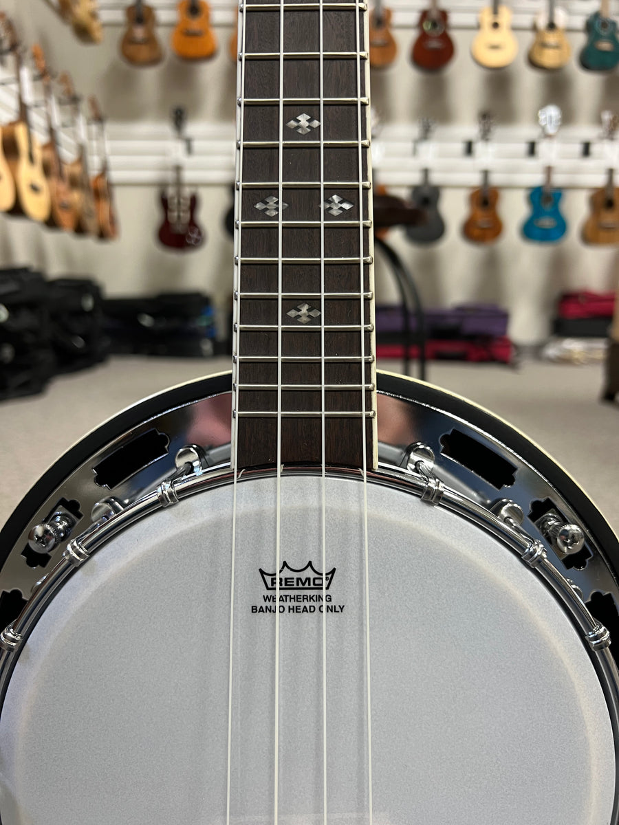 Gold Tone Mastertone Deluxe Concert Banjolele w/Resonator - Gig Bag ...