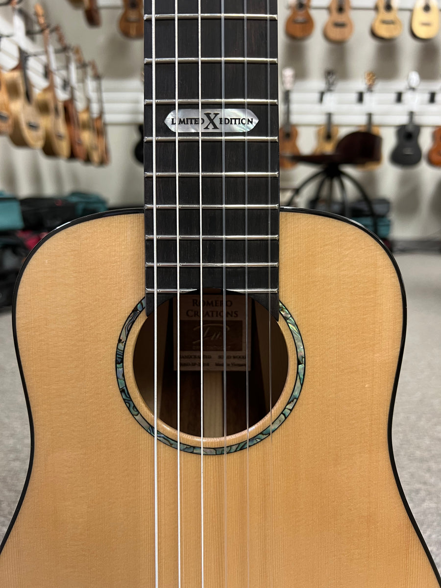 Romero Creations Daniel Ho 6 String Solid Spruce/Phoenix Dreadnought ...