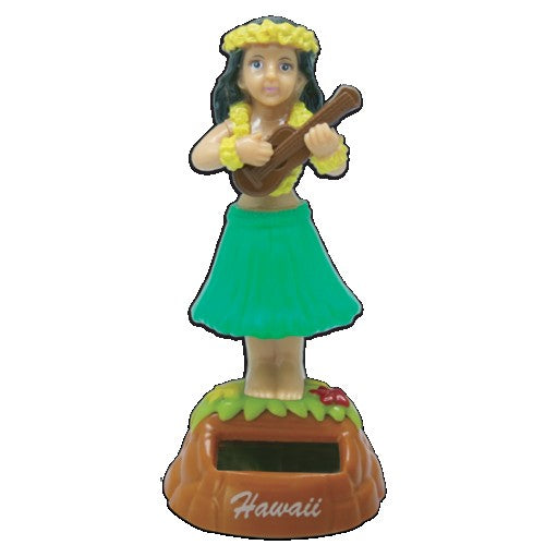 Dashboard Dolls - Hula Girl - Solar Powered - Aloha City Ukes
