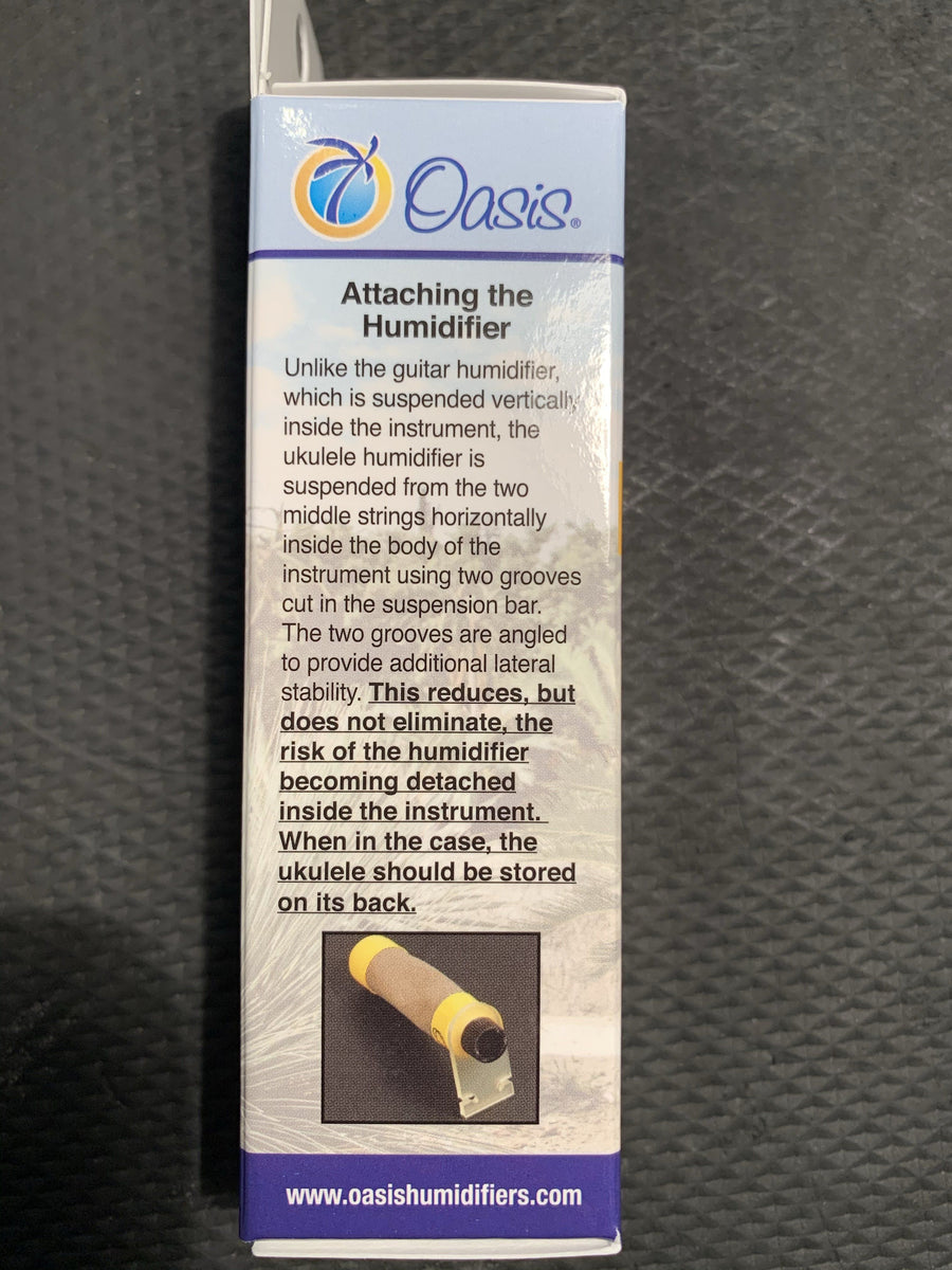 Oasis Ukulele Humidifier + OH-32 - For Extremely Dry Conditions - Aloha ...